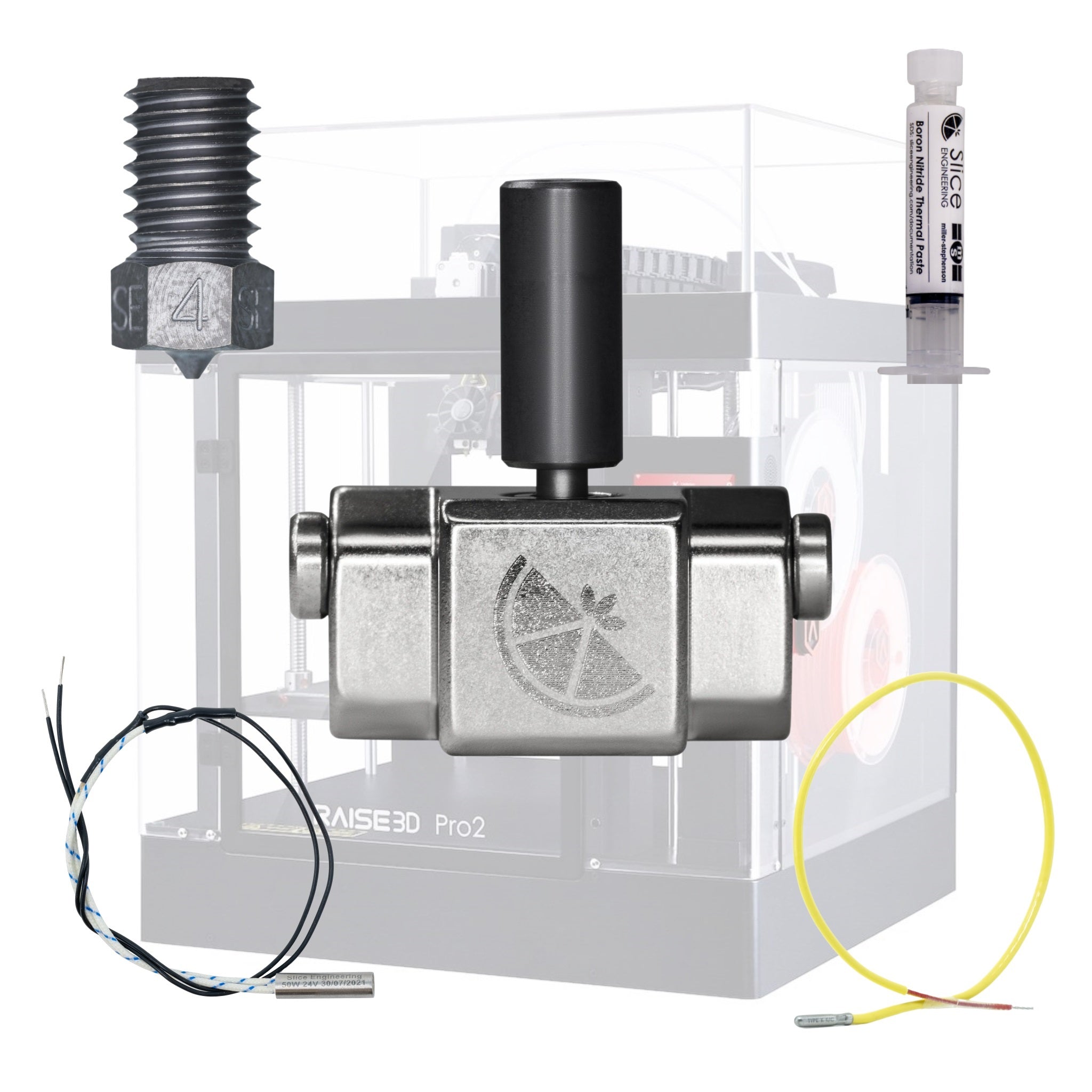 Raise3D Pro2 & Plus 3D Printer Hotend Upgrade Kit – Slice Engineering
